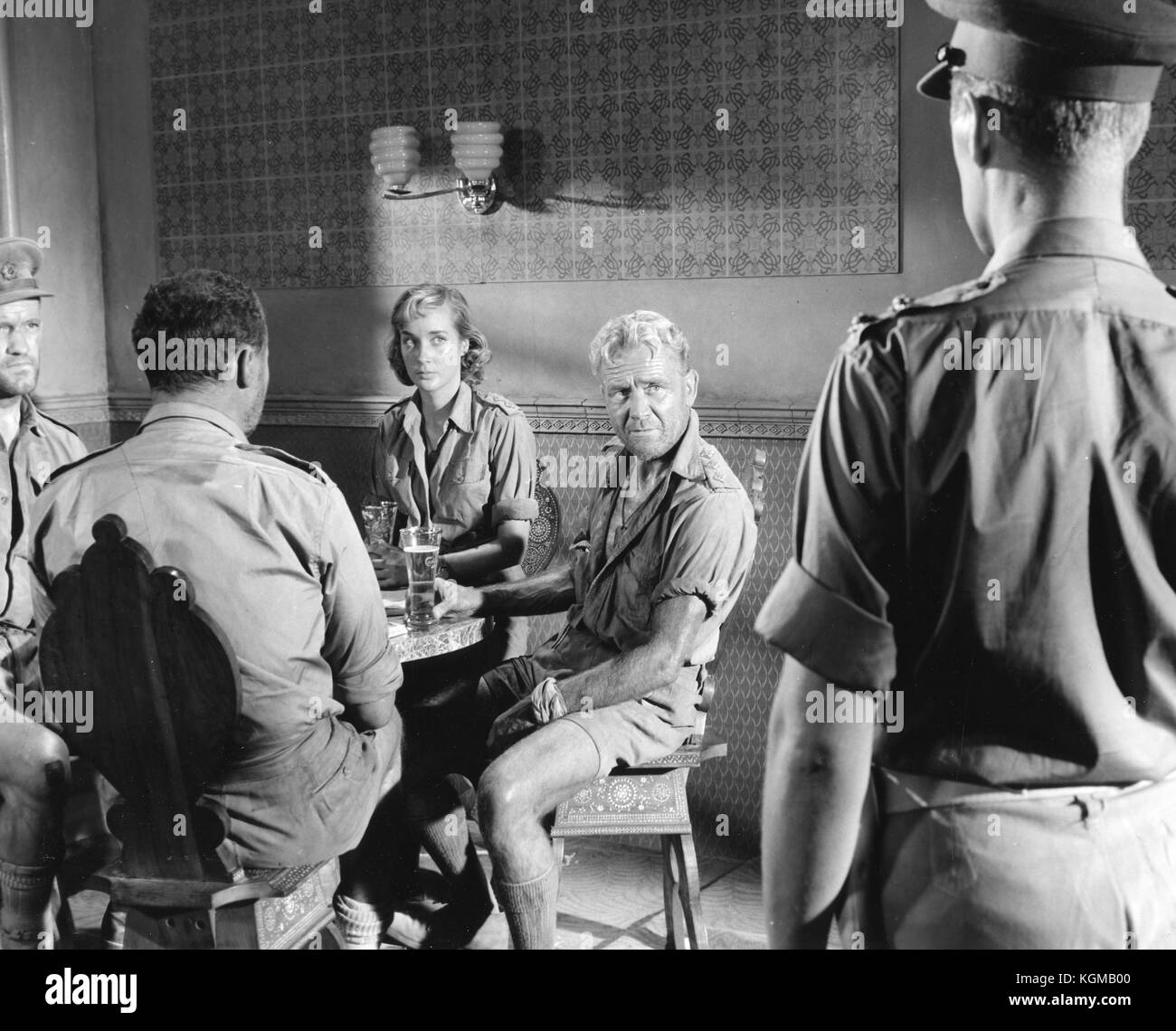 Ice Cold in Alex (1957) John Mills , Sylvia Sims Date: 1957 Stock Photo ...