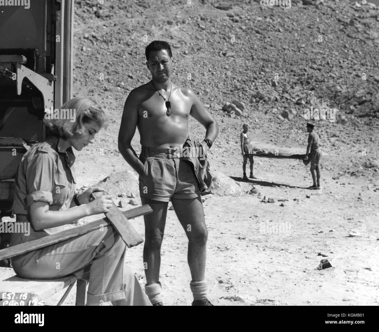 Ice Cold in Alex (1957) , Anthony Quayle Date: 1957 Stock Photo - Alamy