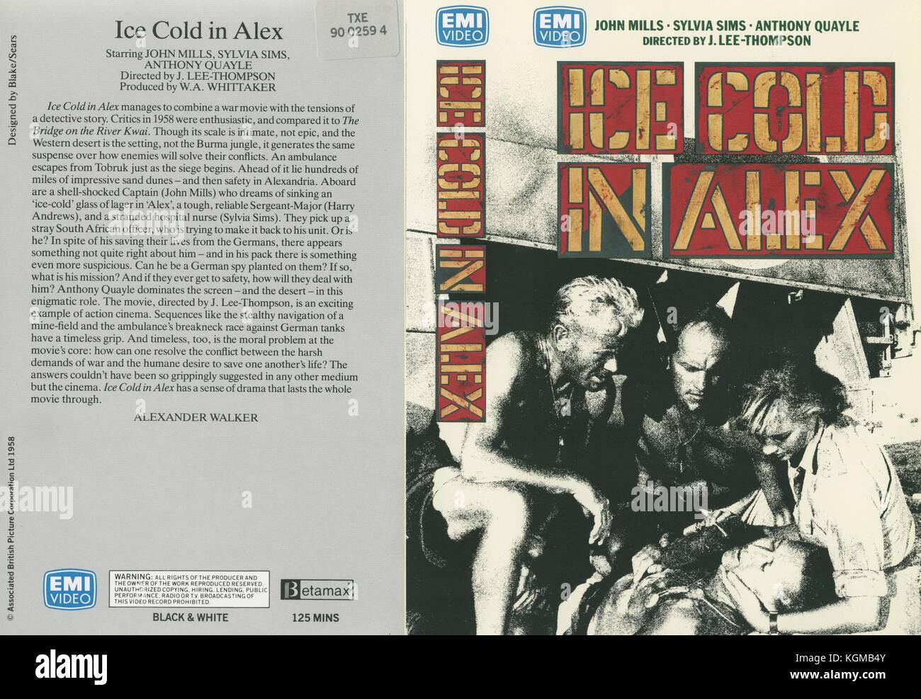 Ice Cold in Alex (1957) Date: 1957 Stock Photo - Alamy