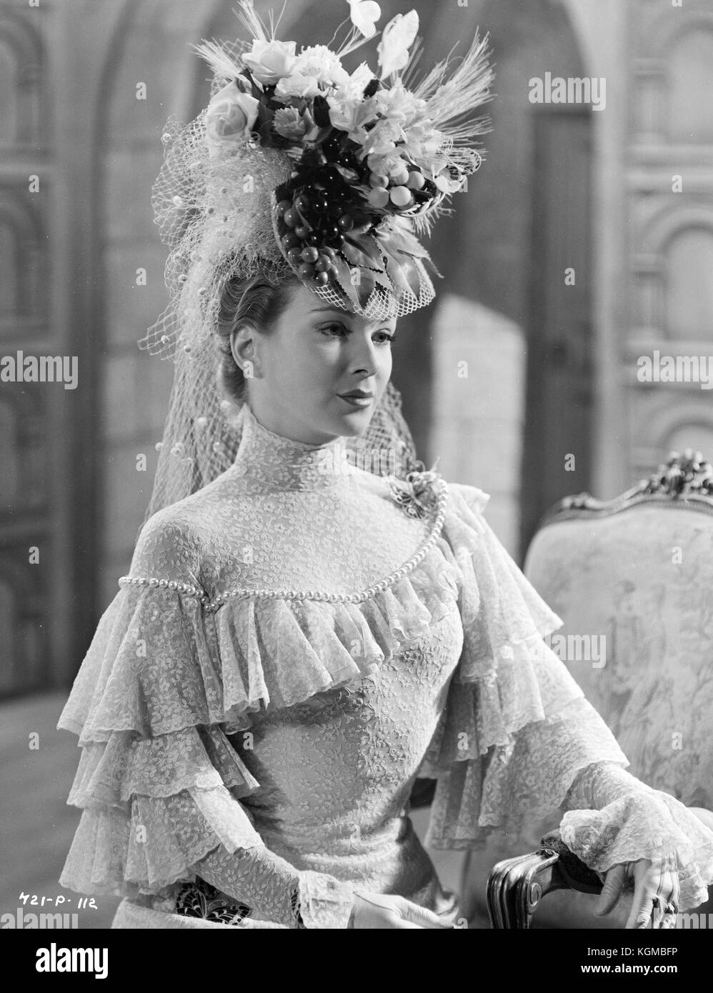 Kind Hearts and Coronets (1949) , Joan Greenwood Stock Photo - Alamy