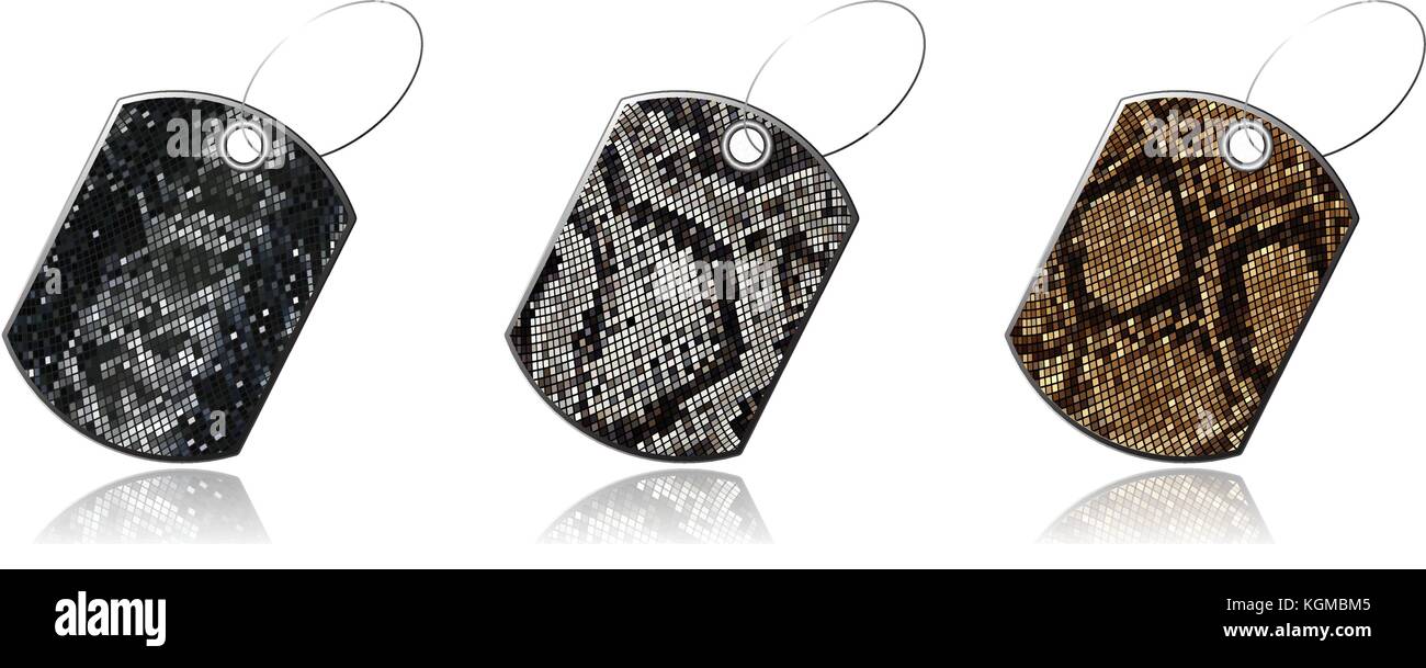 Set of labels of snake skin Stock Vector Image & Art - Alamy