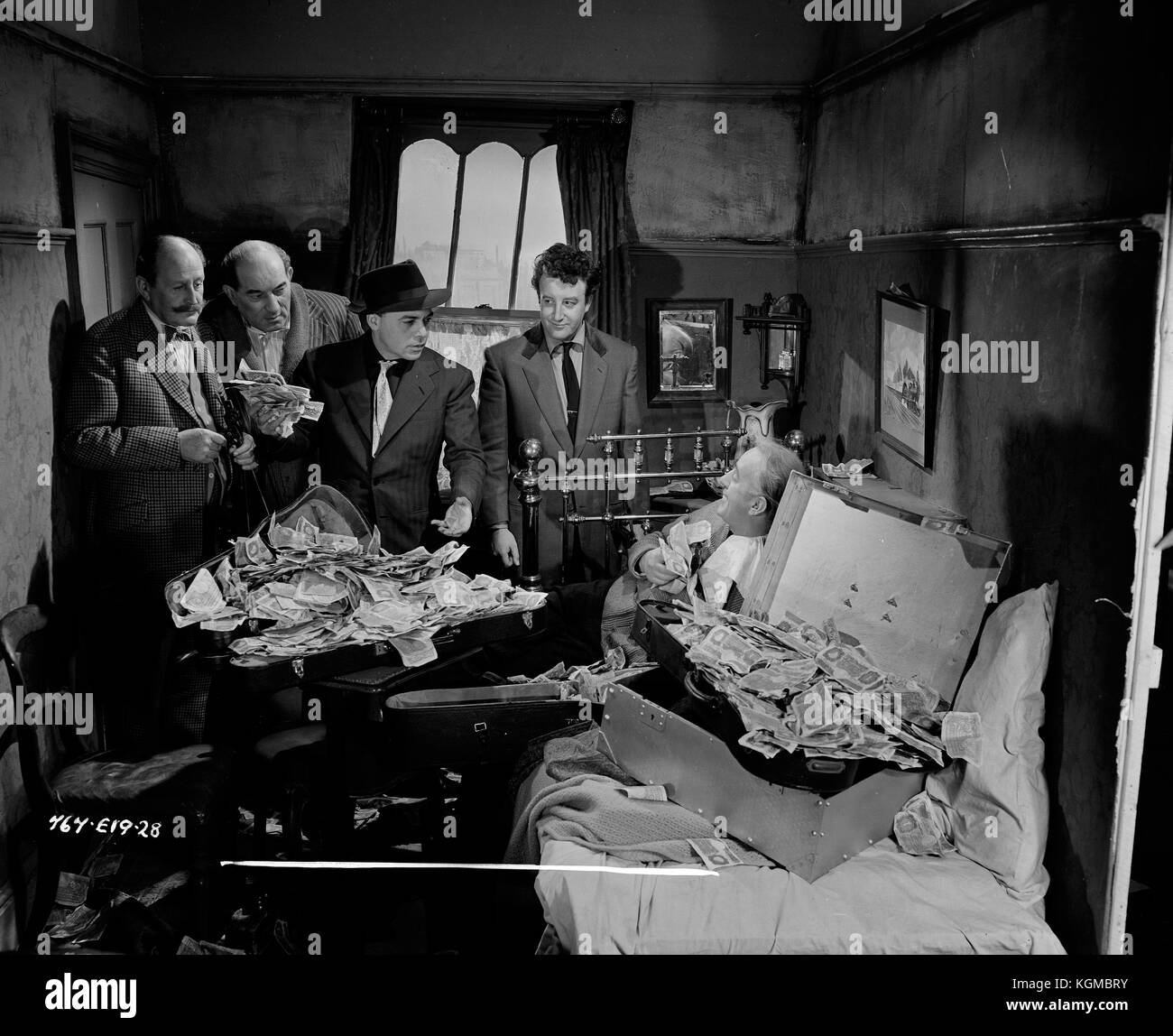 The Ladykillers (1951) , Herbert Lom , Peter Sellers Stock Photo - Alamy