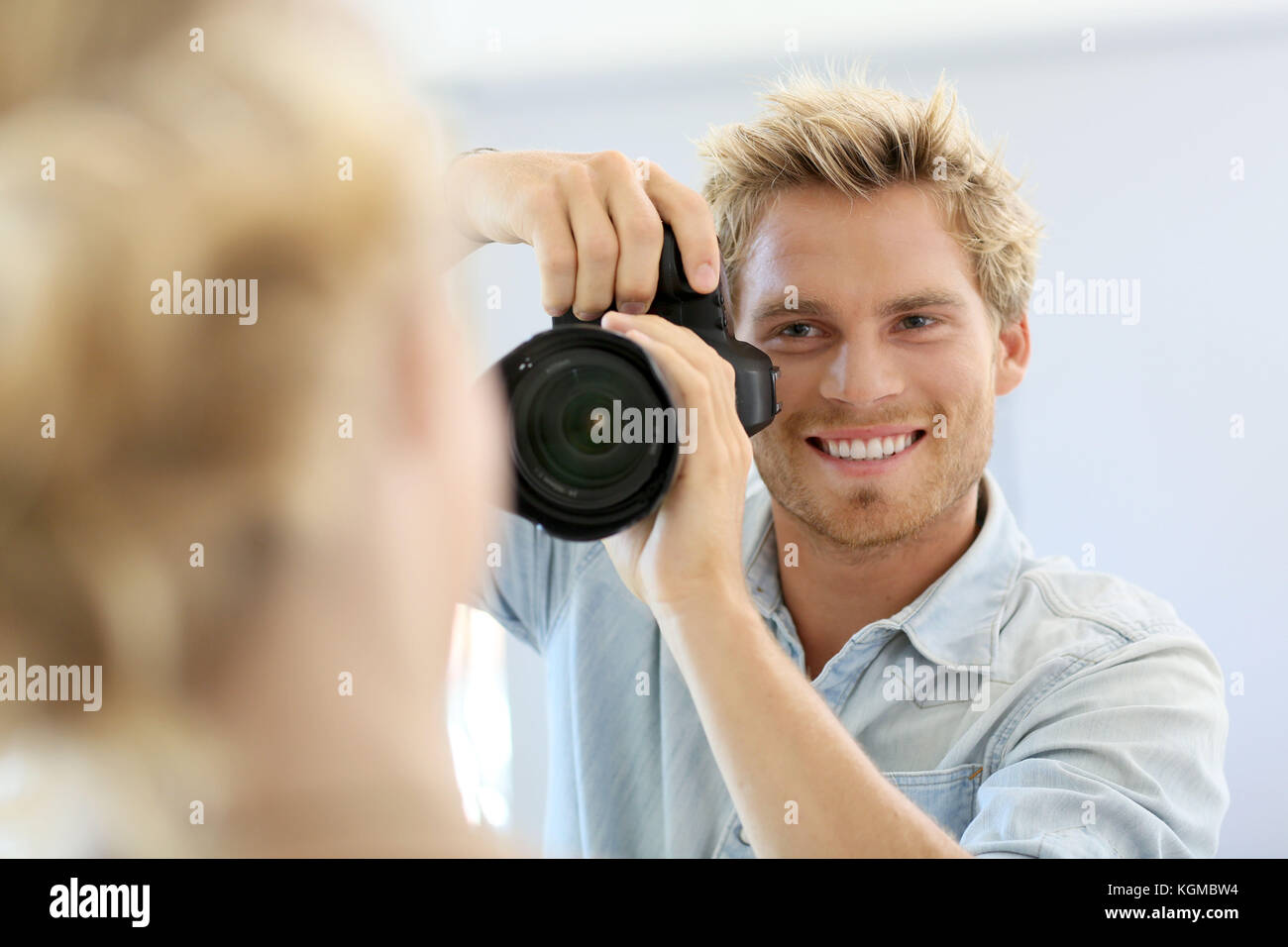 Studio shoot back girl hi-res stock photography and images - Alamy