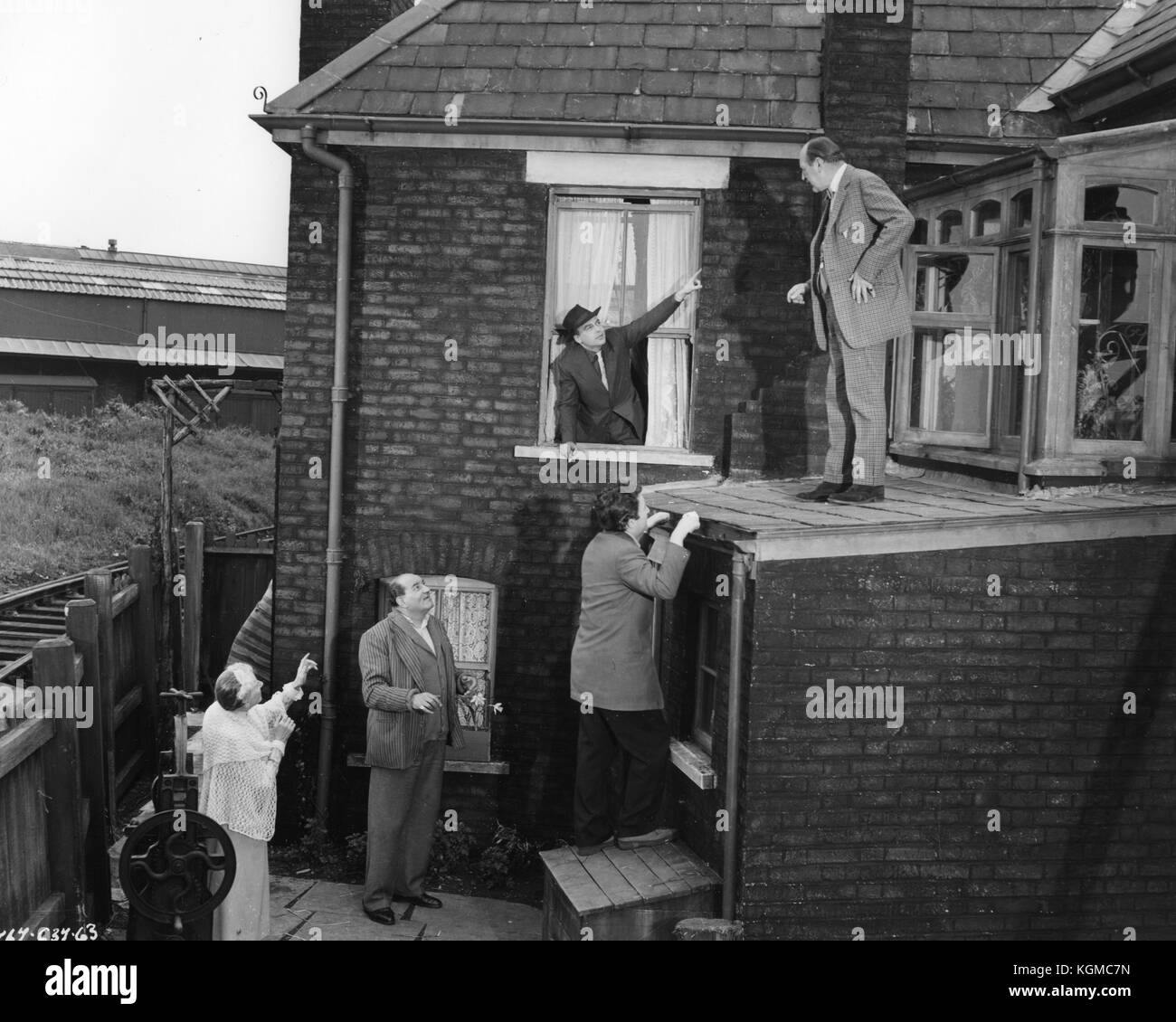 The Ladykillers (1951) , Herbert Lom ,Danny Green Stock Photo - Alamy