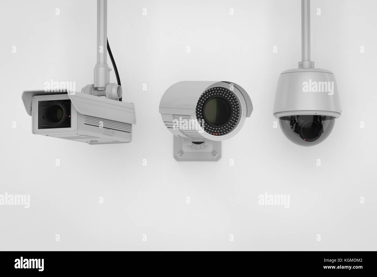 3d rendering security camera or cctv camera on ceiling Stock Photo - Alamy