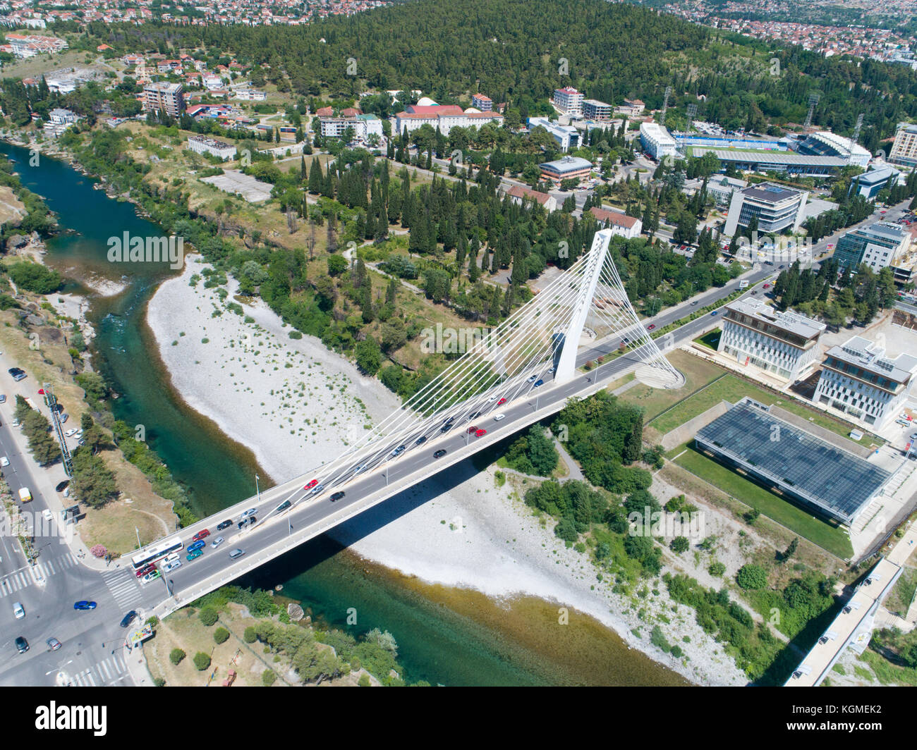 Montenegro podgorica moraca river hi-res stock photography and images ...