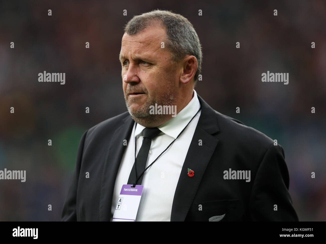 New Zealand assistant coach Ian Foster Stock Photo - Alamy