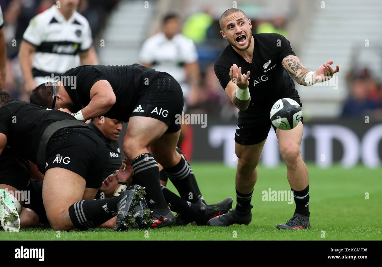 New Zealand's TJ Perenara Stock Photo - Alamy
