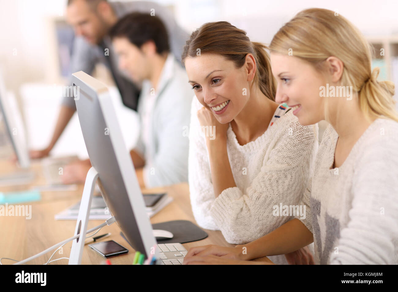 Marketing college students hi-res stock photography and images - Alamy