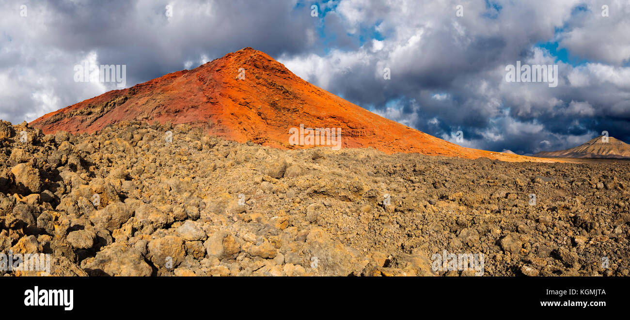 Arid volcanic landscape in hi-res stock photography and images - Alamy