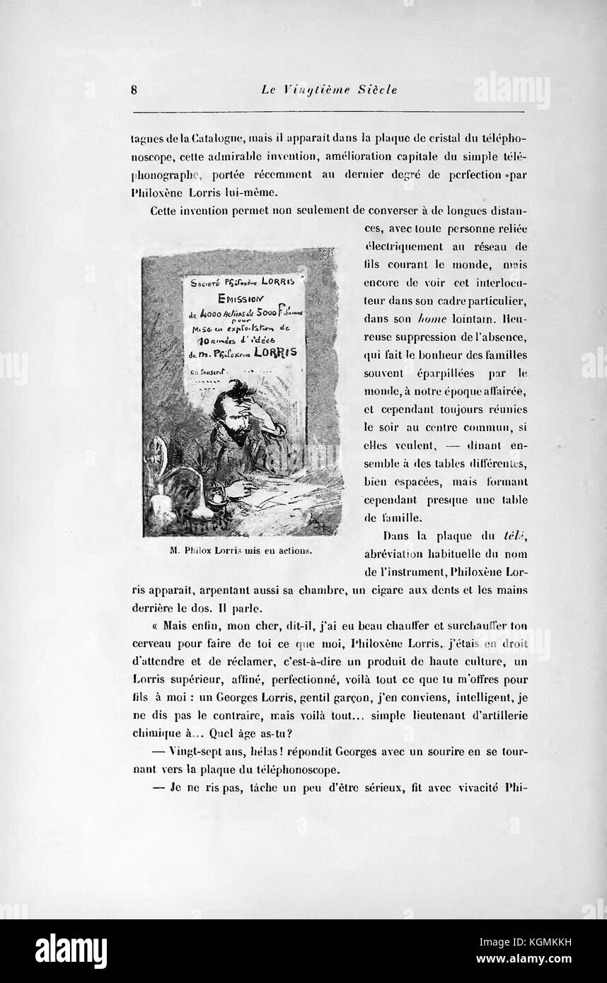 Albert Robida - page 20 Le Vingtième siècle la vie électrique, 1893 ...