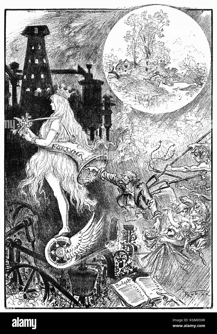 Albert Robida - Le Vingtième siècle la vie électrique, 1893 (page 81 ...