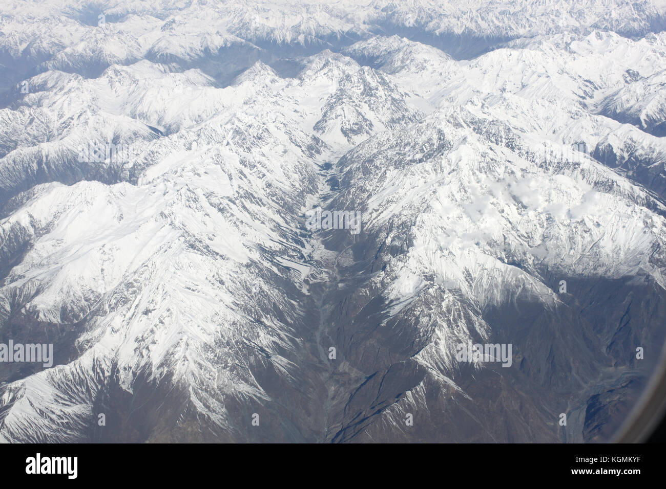 View from plane on Southern Alps, New Zealand Stock Photo - Alamy