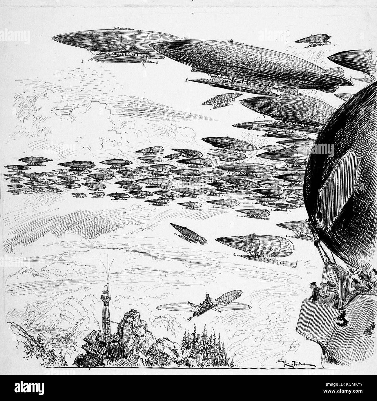 Albert Robida - BG 291014 300dpi 011 Stock Photo - Alamy