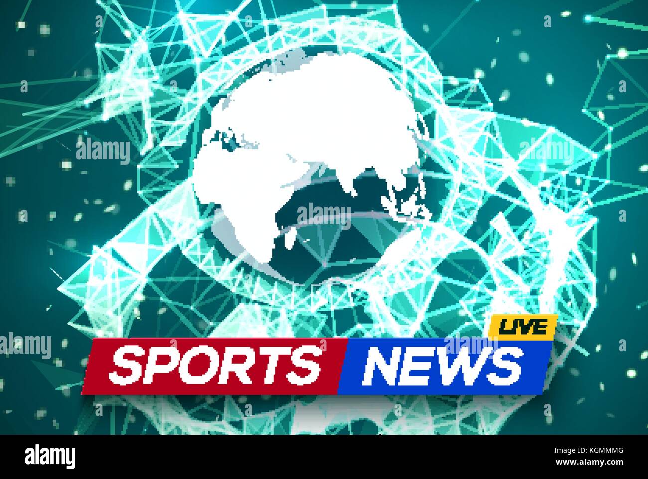 Digital world sports Stock Vector Images - Alamy
