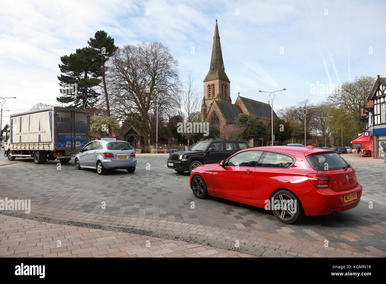 No roundabout in the shared space traffic engineering project in ...