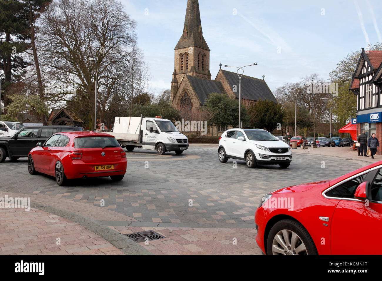No roundabout in the shared space traffic engineering project in ...