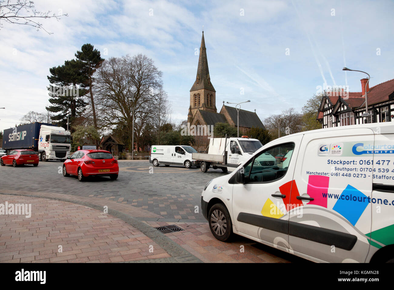 No roundabout in the shared space traffic engineering project in ...