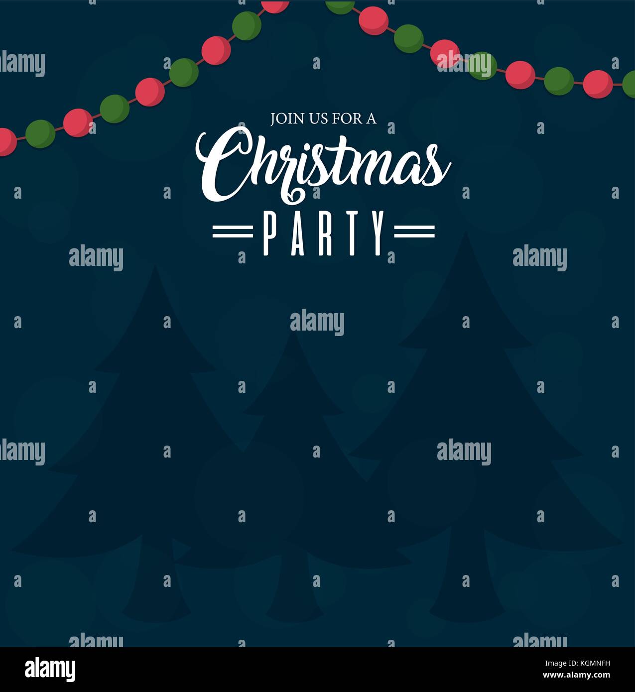 christmas party design Stock Vector Image & Art - Alamy
