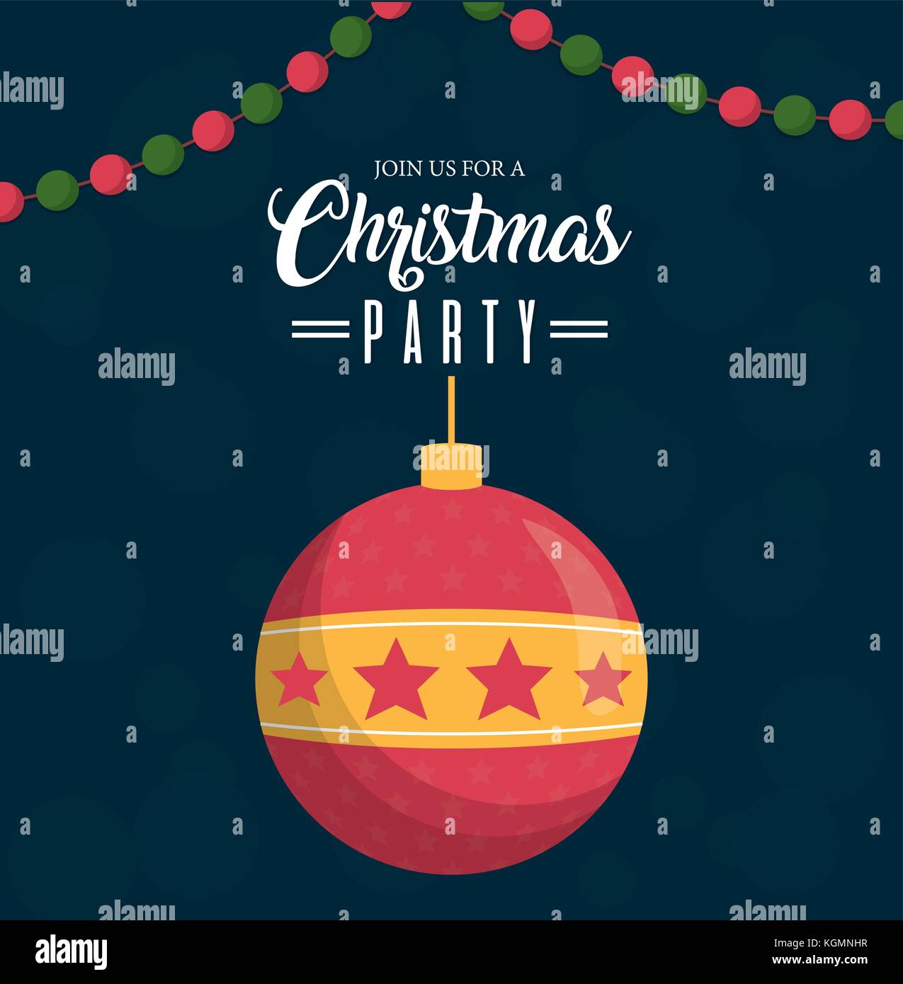 christmas party design Stock Vector Image & Art - Alamy