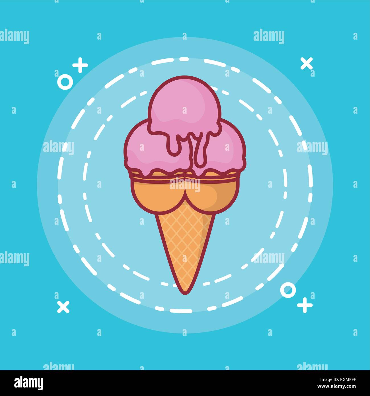 Ice cream design Stock Vector Image & Art - Alamy