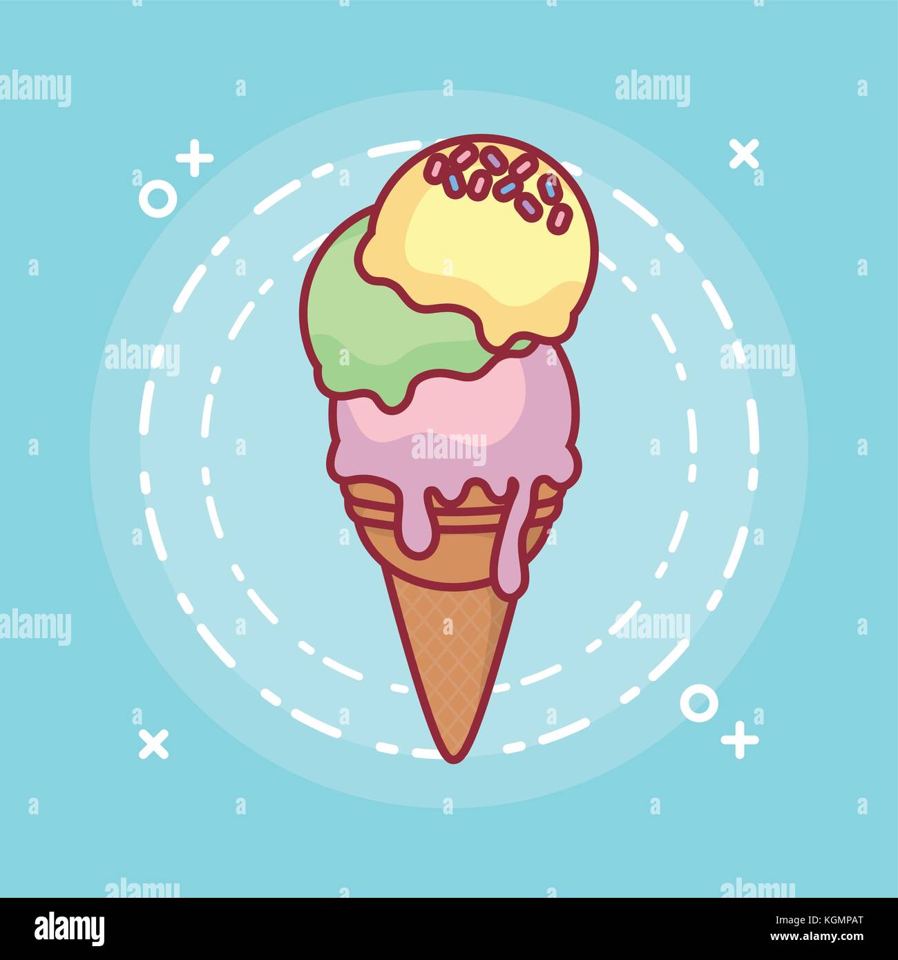 Ice cream design Stock Vector Image & Art - Alamy