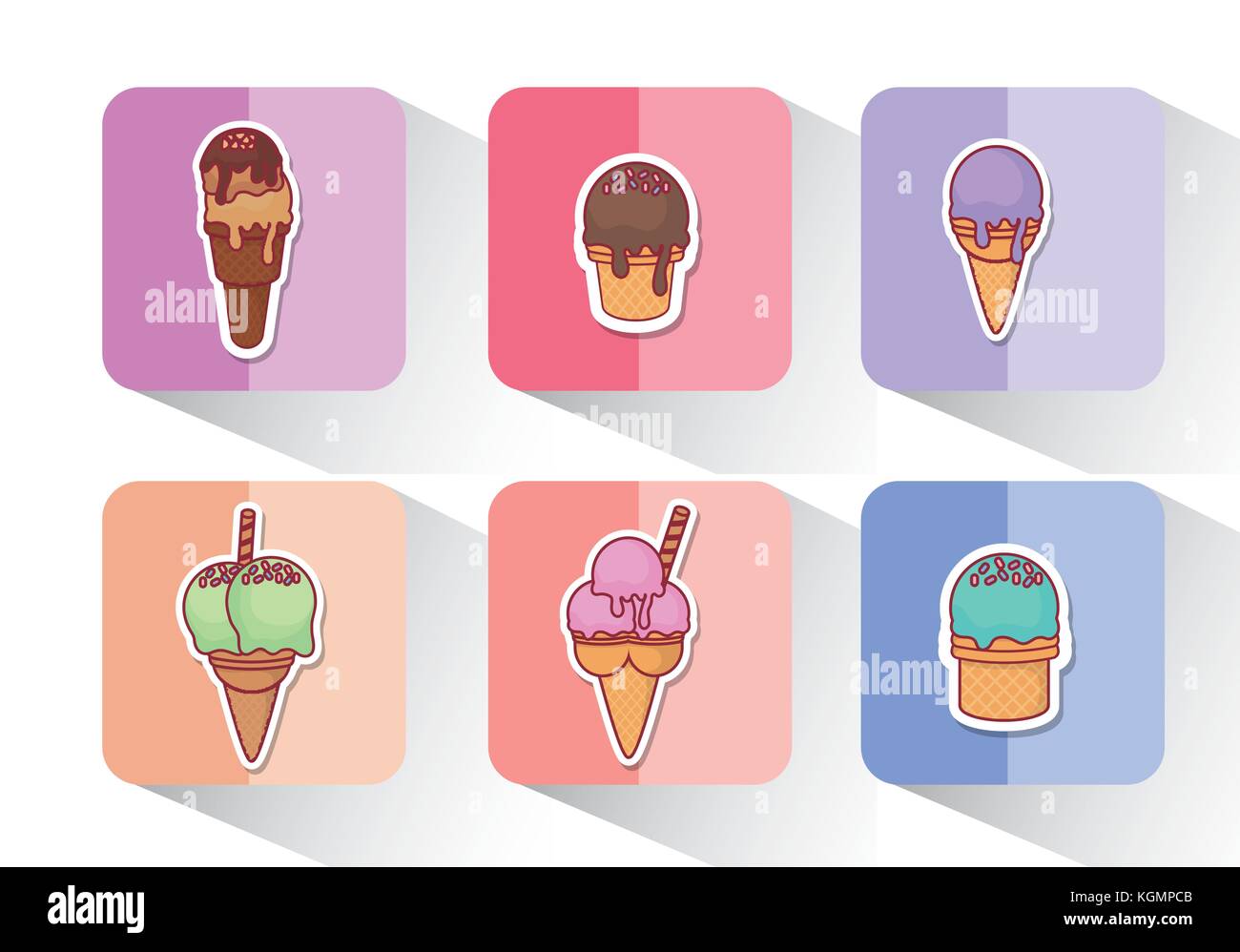 Ice cream design Stock Vector Image & Art - Alamy