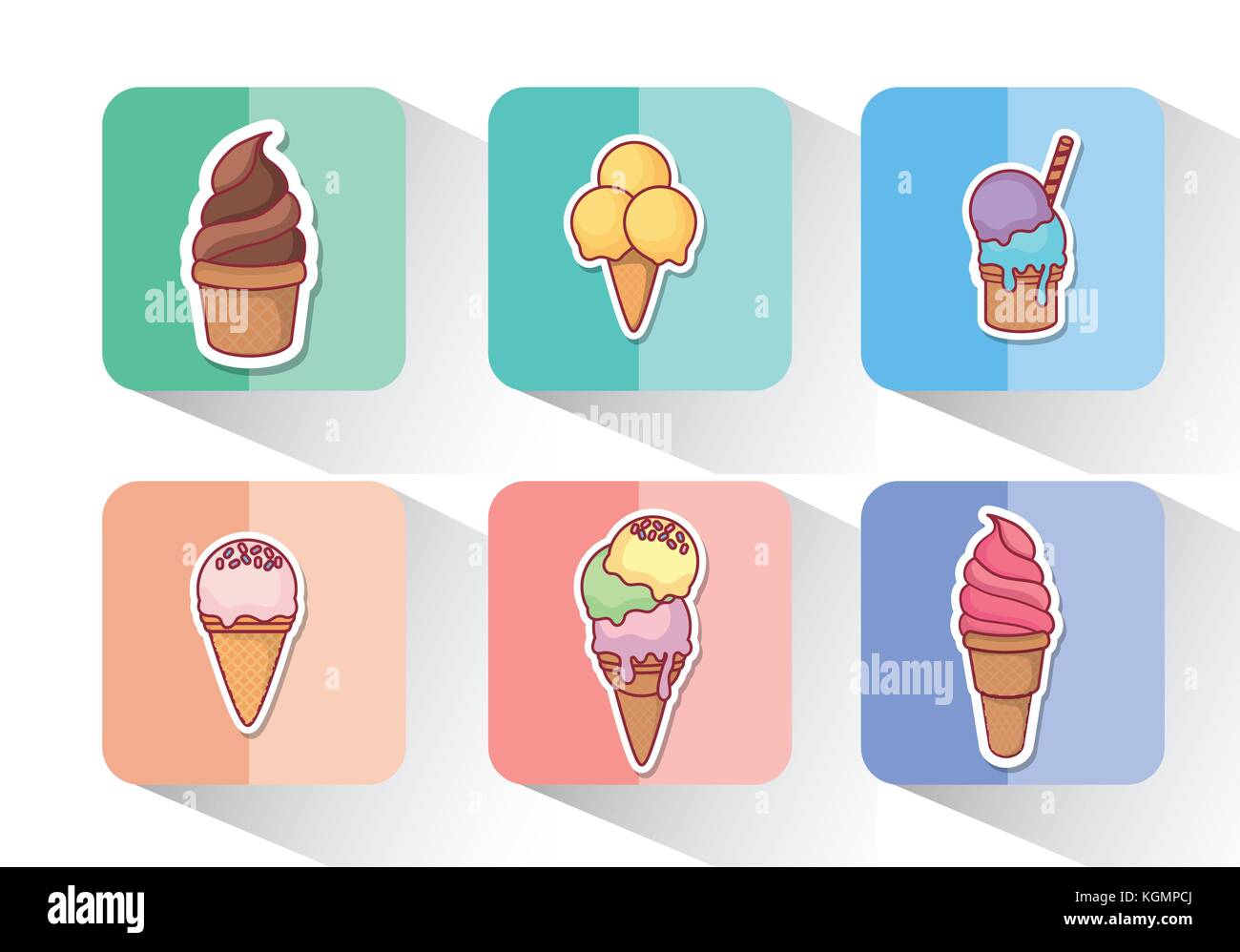 Ice cream design Stock Vector Image & Art - Alamy