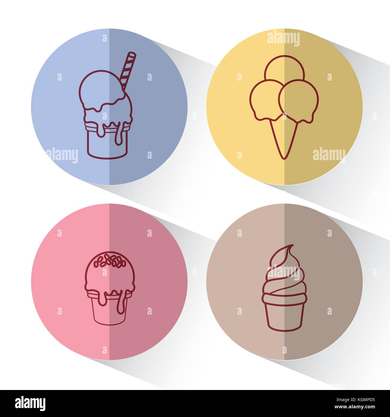 Ice cream design Stock Vector Image & Art - Alamy