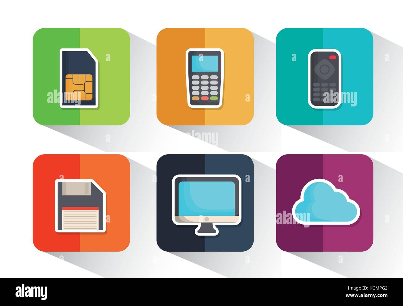 Technology devices design Stock Vector Image & Art - Alamy