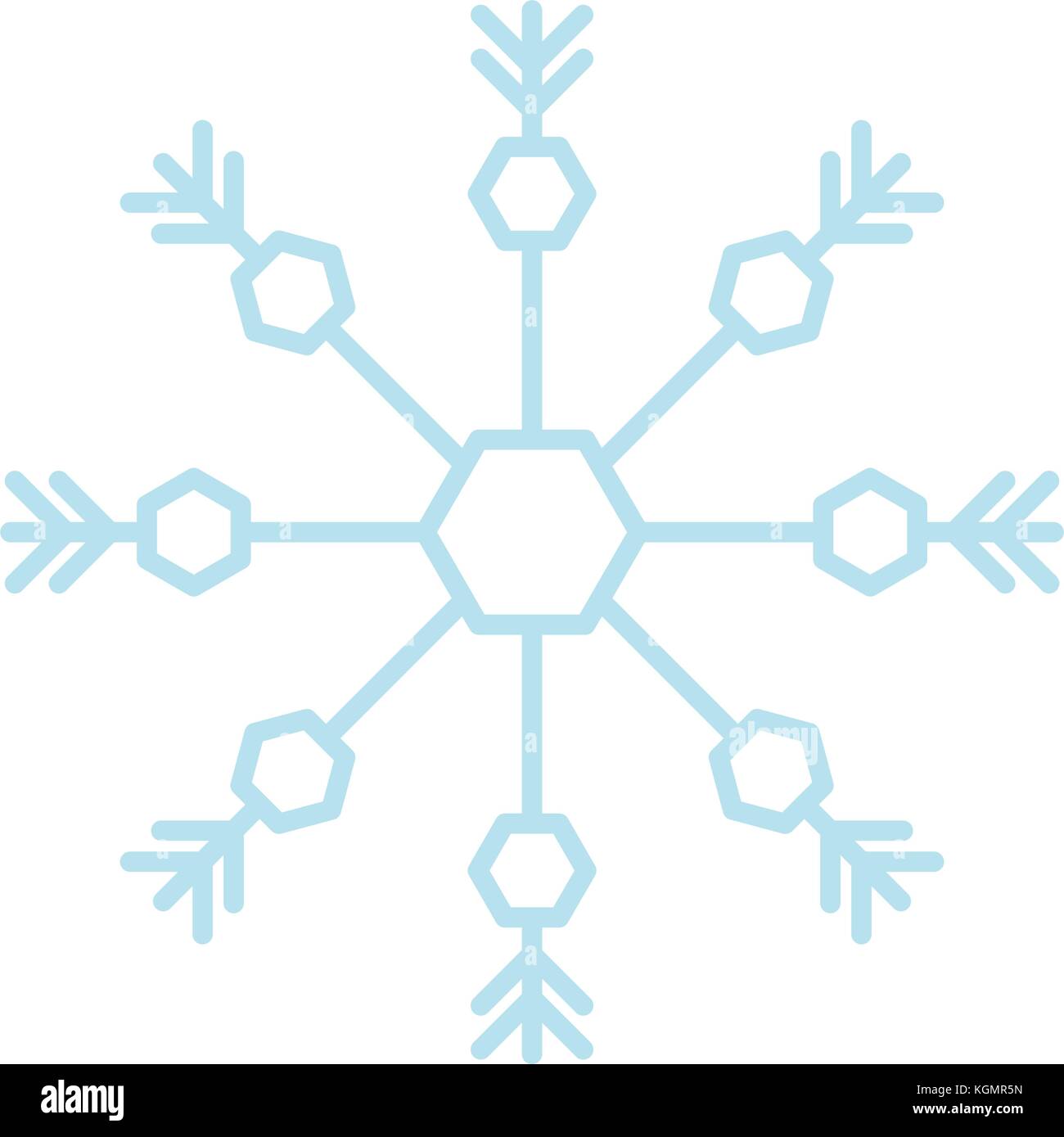 snowflake icon image Stock Vector Image & Art - Alamy