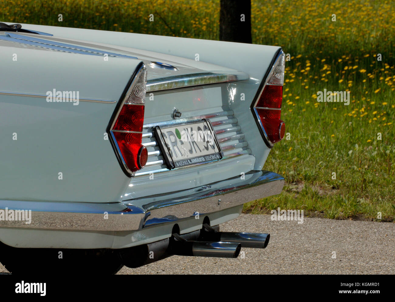 BMW 700 (1959-1965) rear engine convertible car from Germany Stock ...