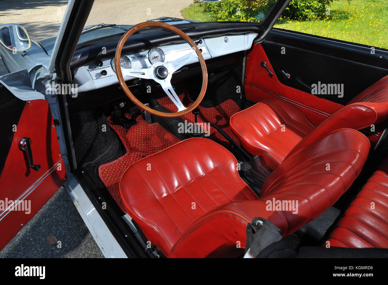 BMW 700 (1959-1965) rear engine convertible car from Germany Stock ...
