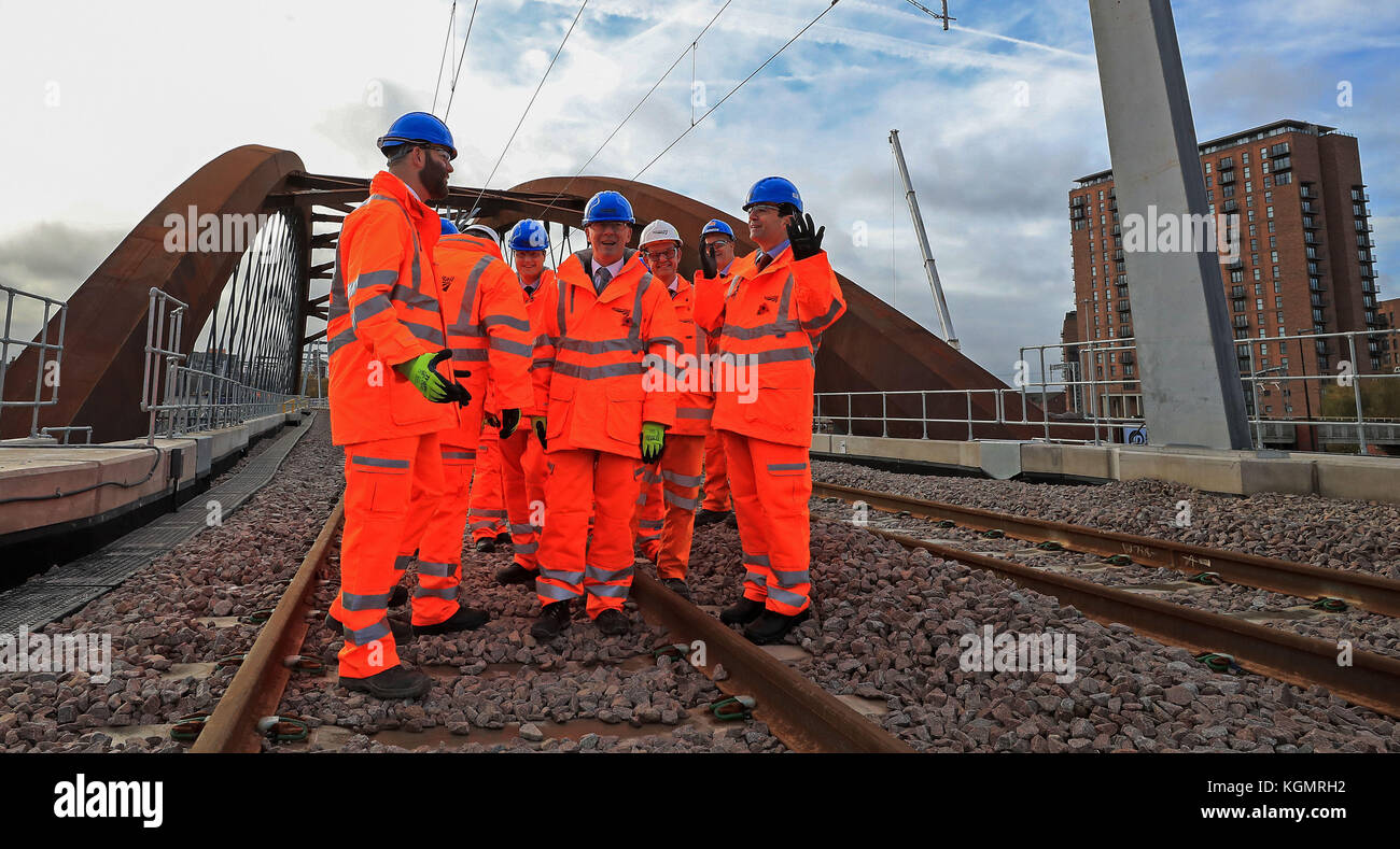 Multi million pound rail development north rail plans hi-res stock ...
