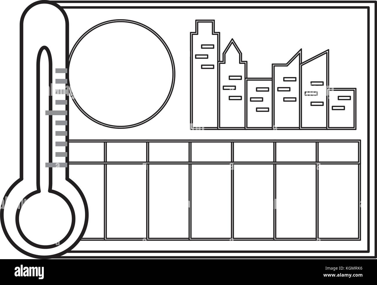 weather report design Stock Vector Image & Art - Alamy
