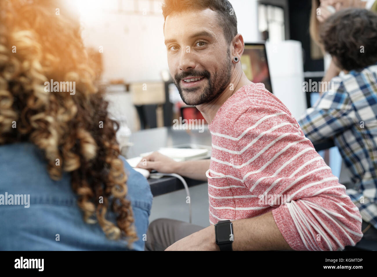 Trendy office guy hi-res stock photography and images - Alamy