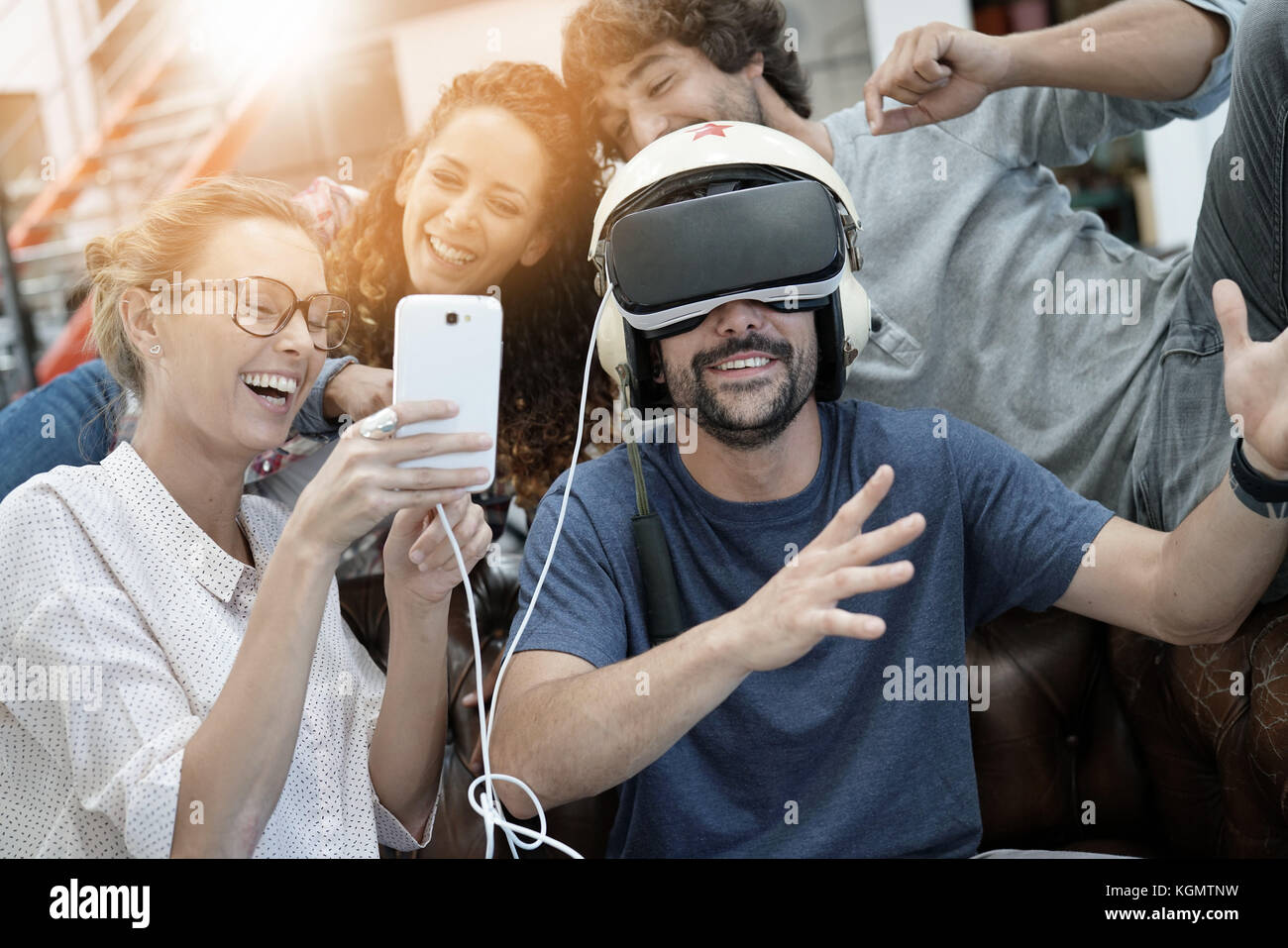 Oculus rift virtual reality headset hi-res stock photography and images ...