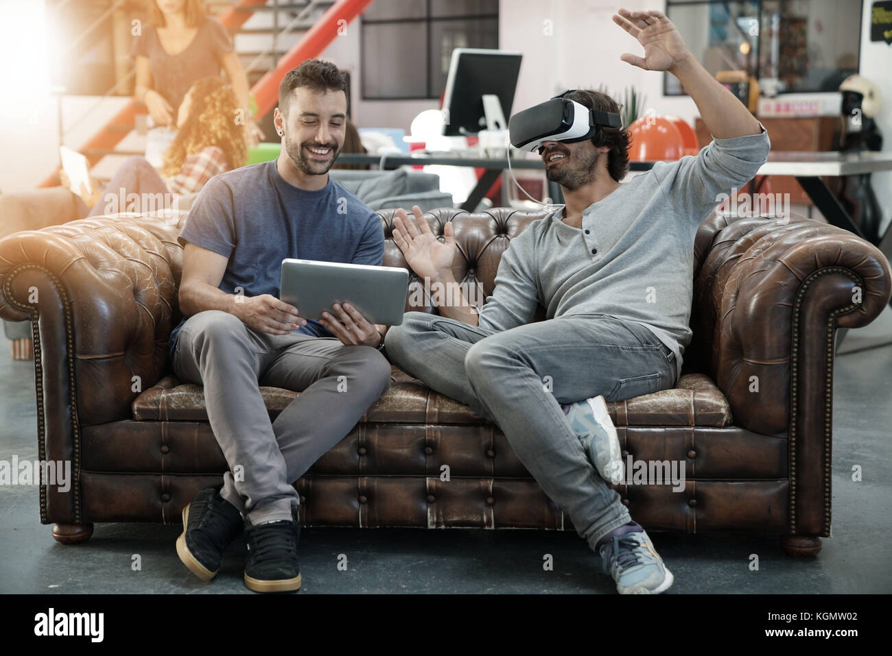 Oculus rift helmet hi-res stock photography and images - Alamy