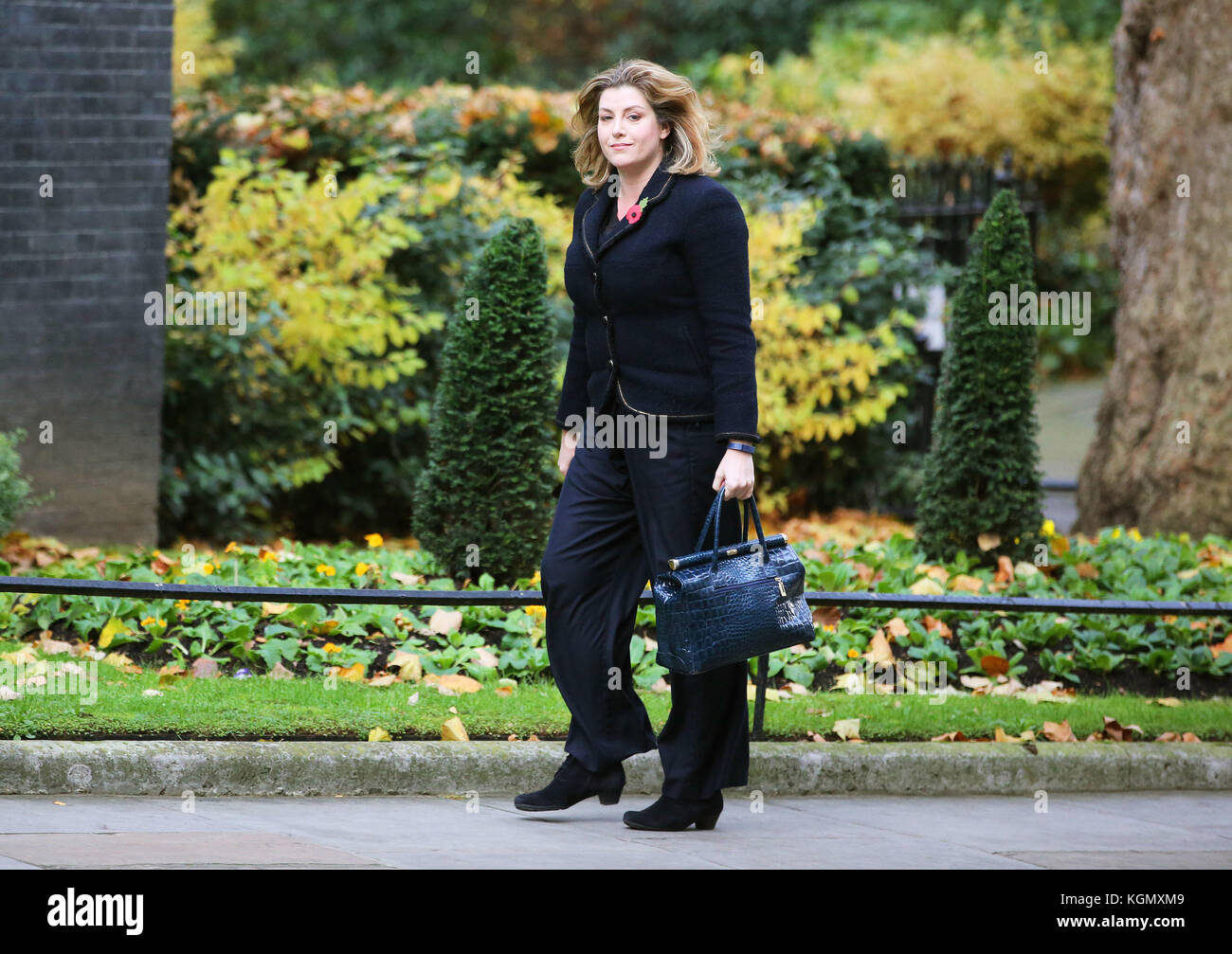 Penny Mordaunt arrives in Downing Street, London, following the ...