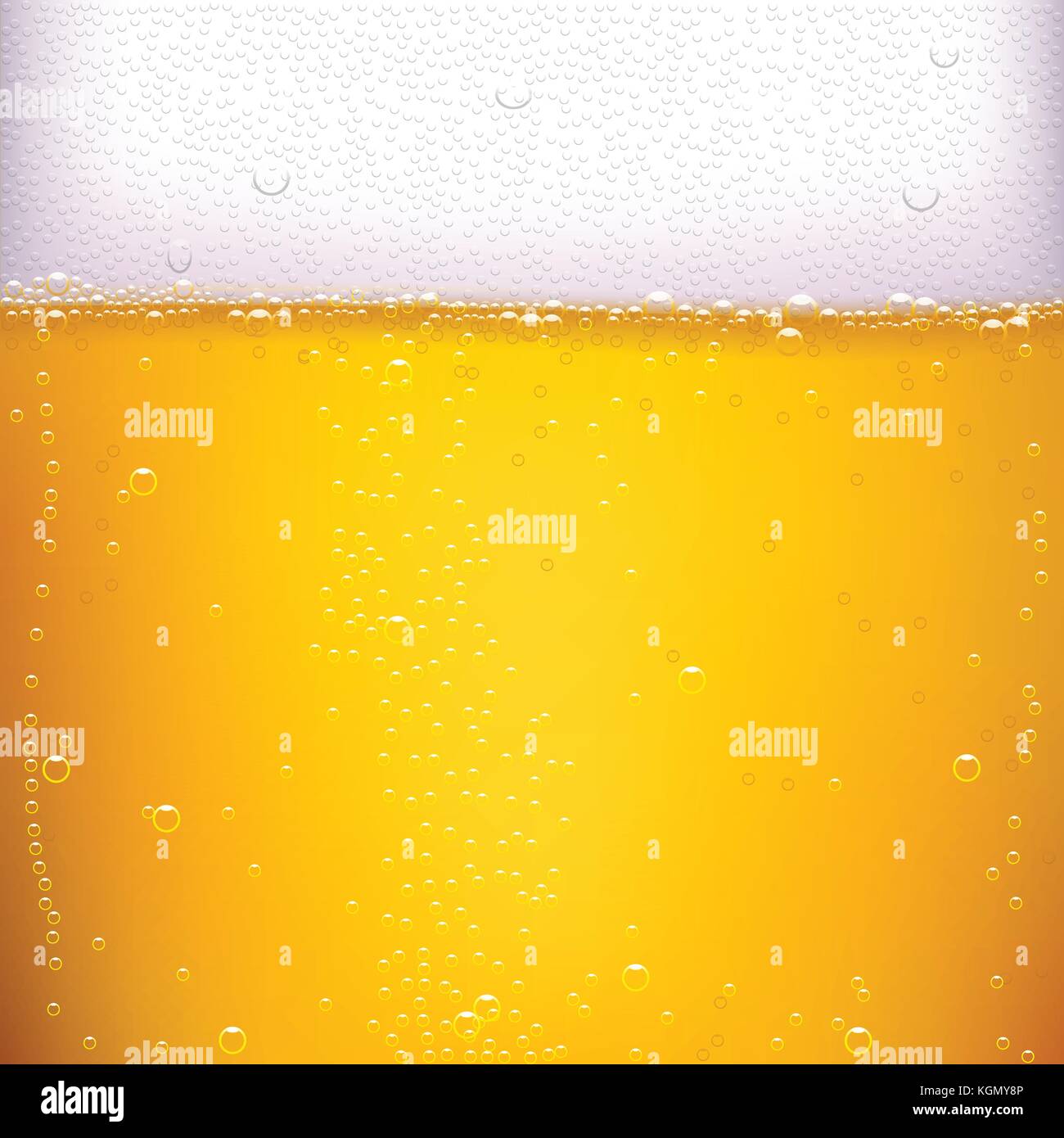 Close up glass fresh beer Stock Vector Images - Alamy