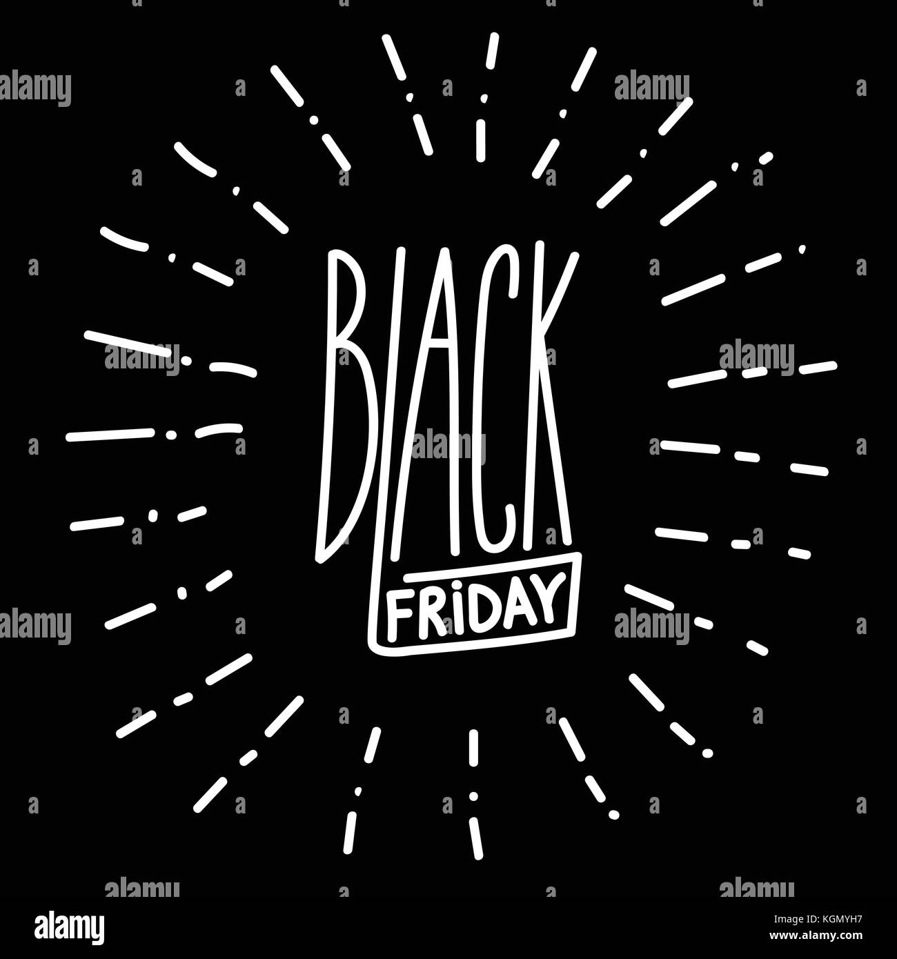 Black friday sale sun Stock Vector Images - Alamy