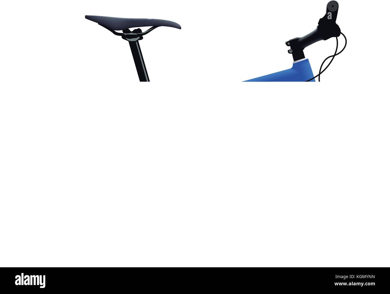 blue color bicycle Stock Vector Image & Art - Alamy