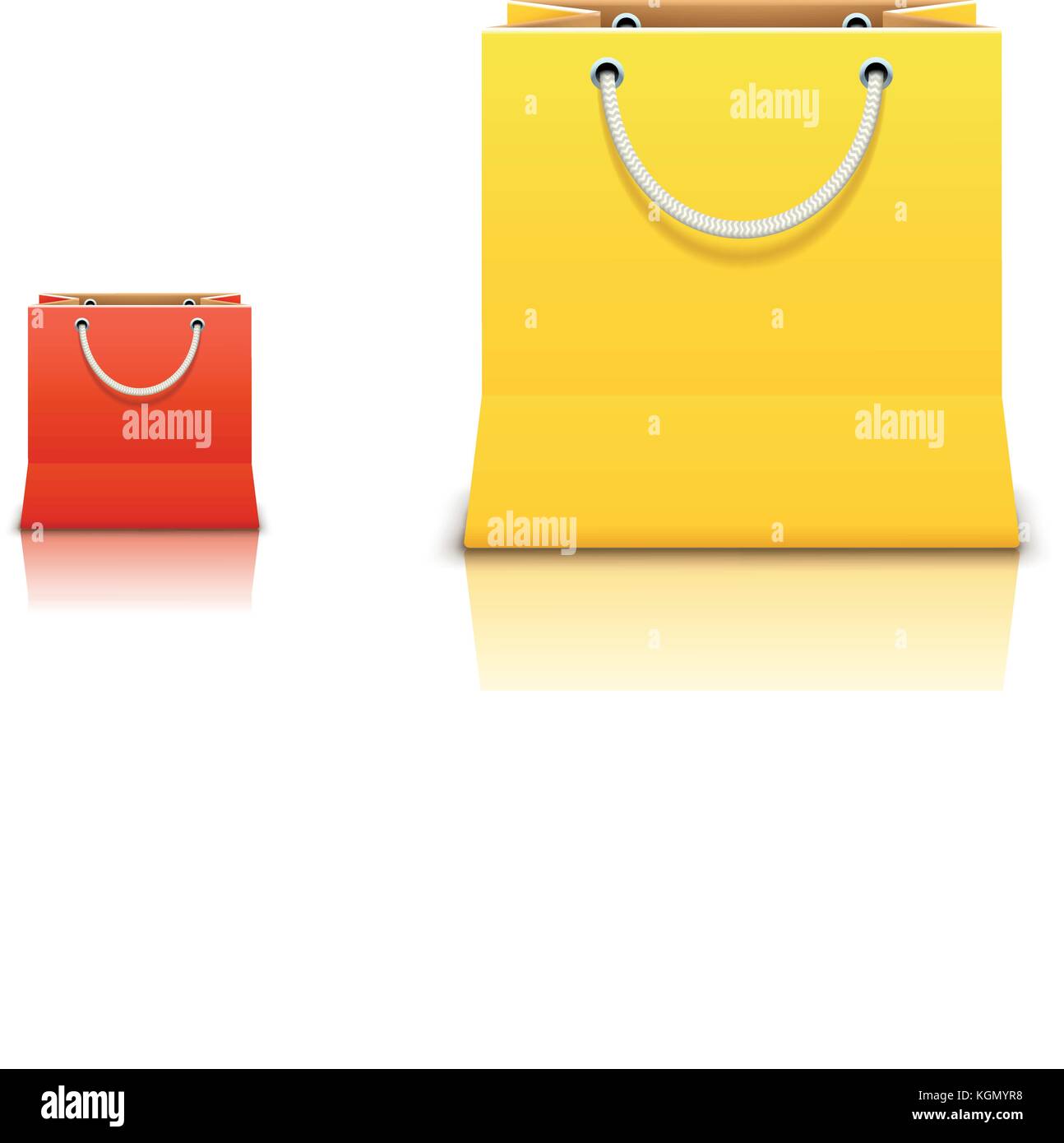 Small paper bag Stock Vector Images - Alamy
