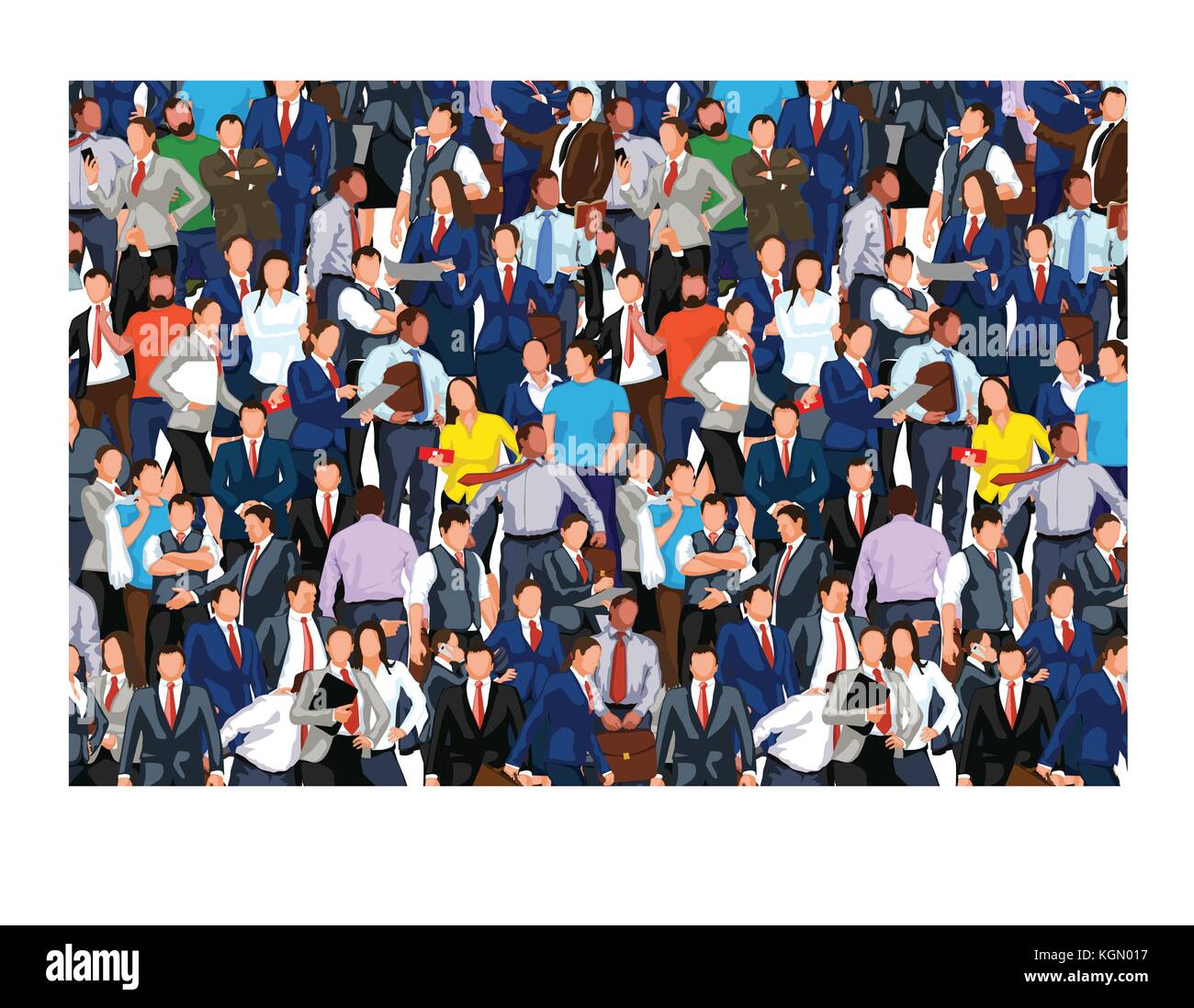 people crowd 02 Stock Vector Image & Art - Alamy