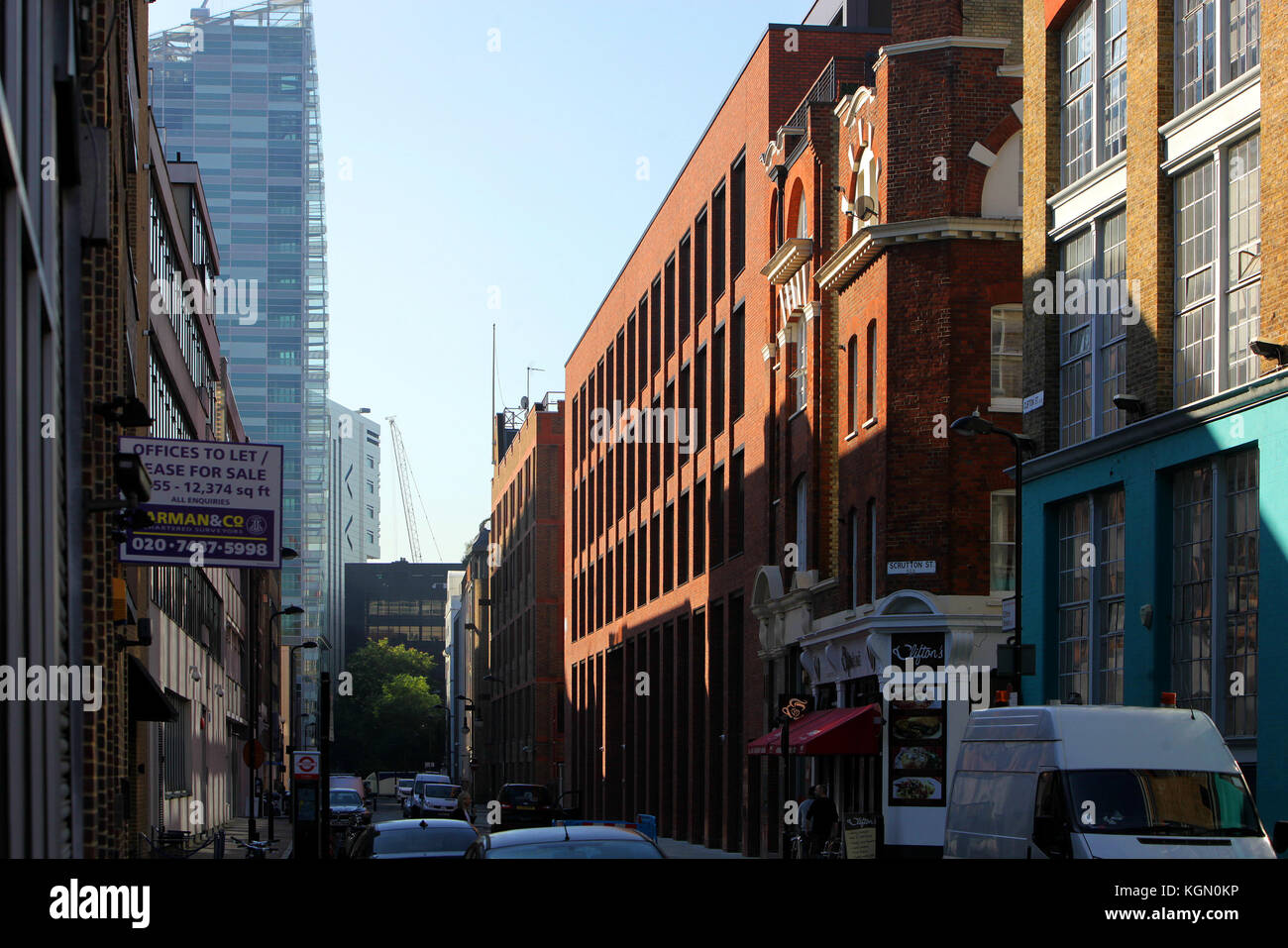 Clifton Street, Shoreditch, Hackney, London Stock Photo - Alamy