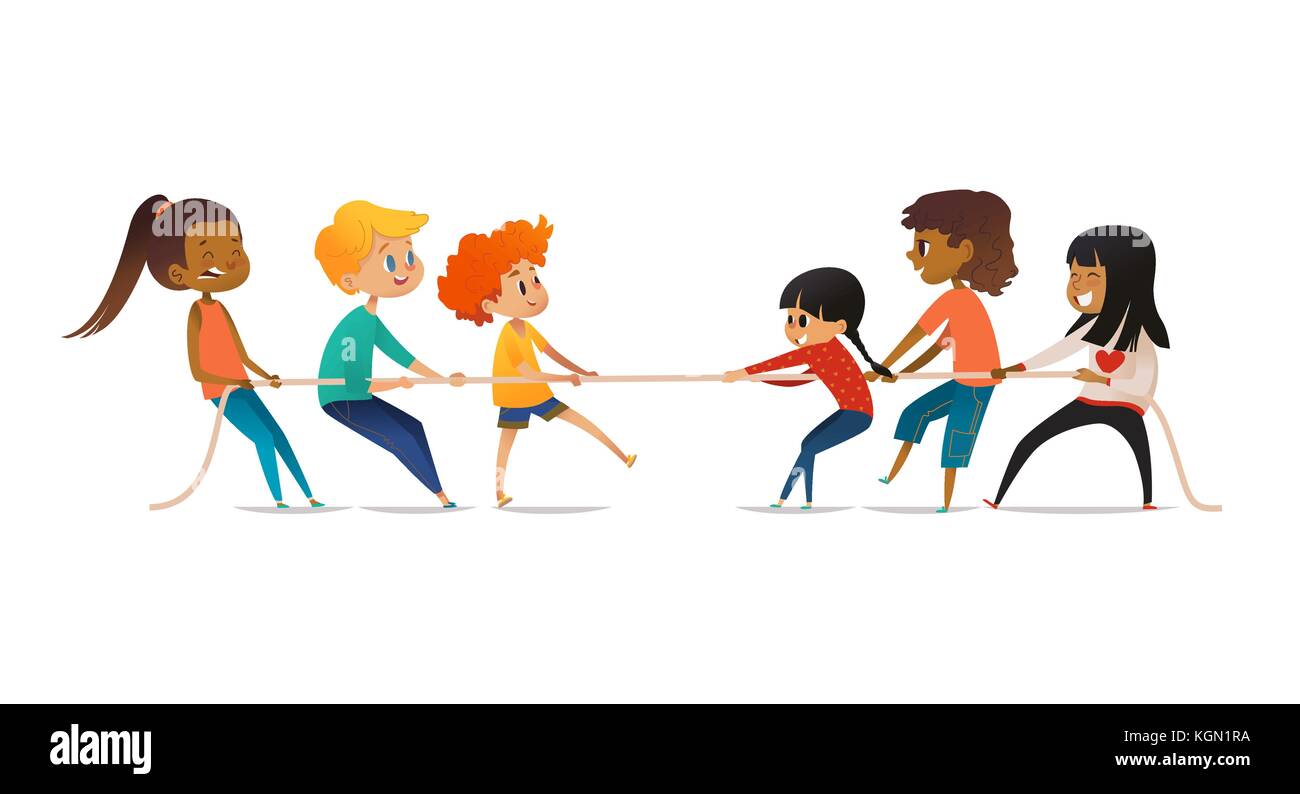 Rope teams Cut Out Stock Images & Pictures - Alamy