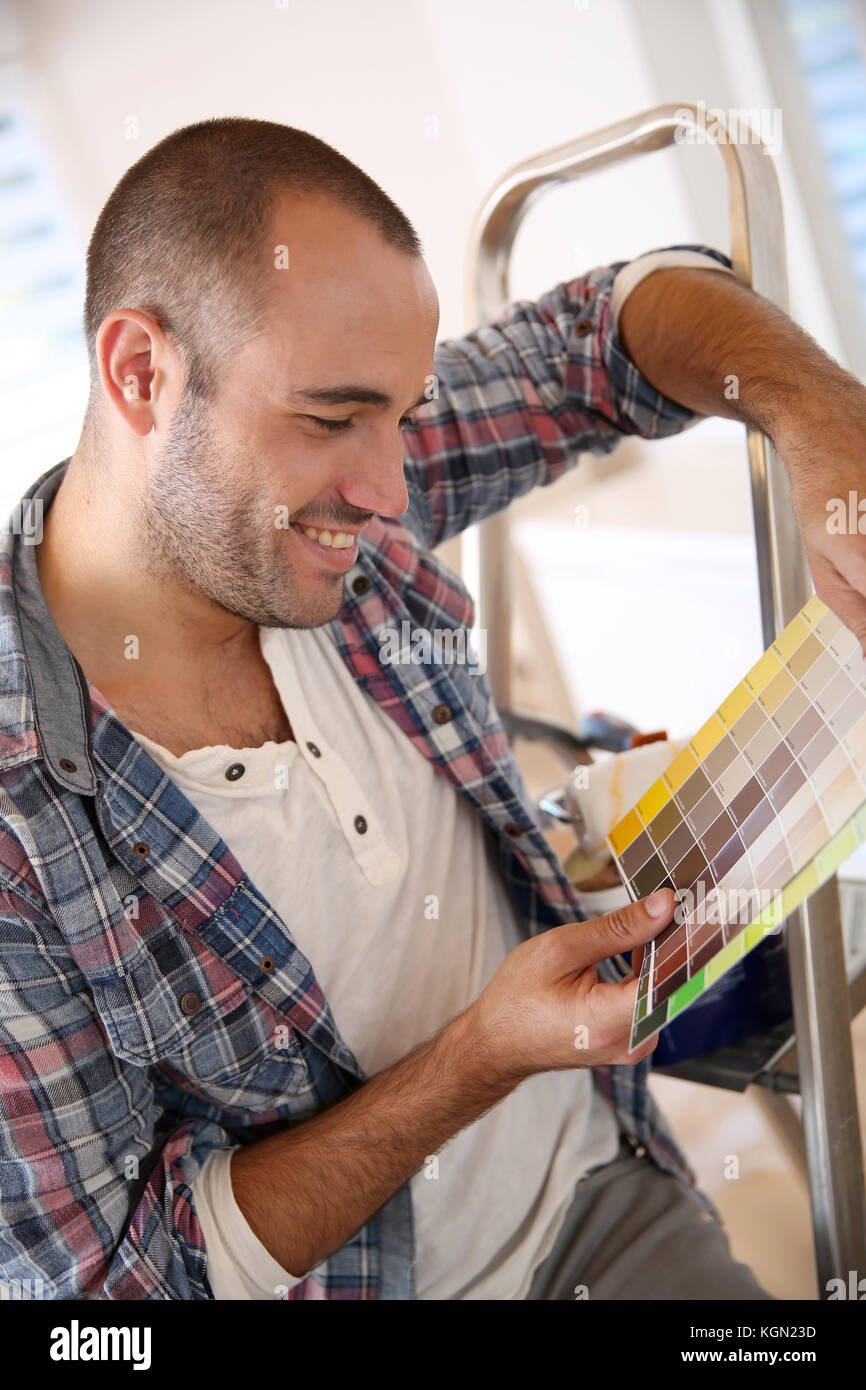 Attractive male colors hi-res stock photography and images - Alamy