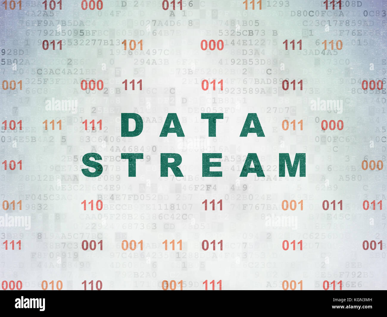 Data concept: Data Stream on Digital Data Paper background Stock Photo ...