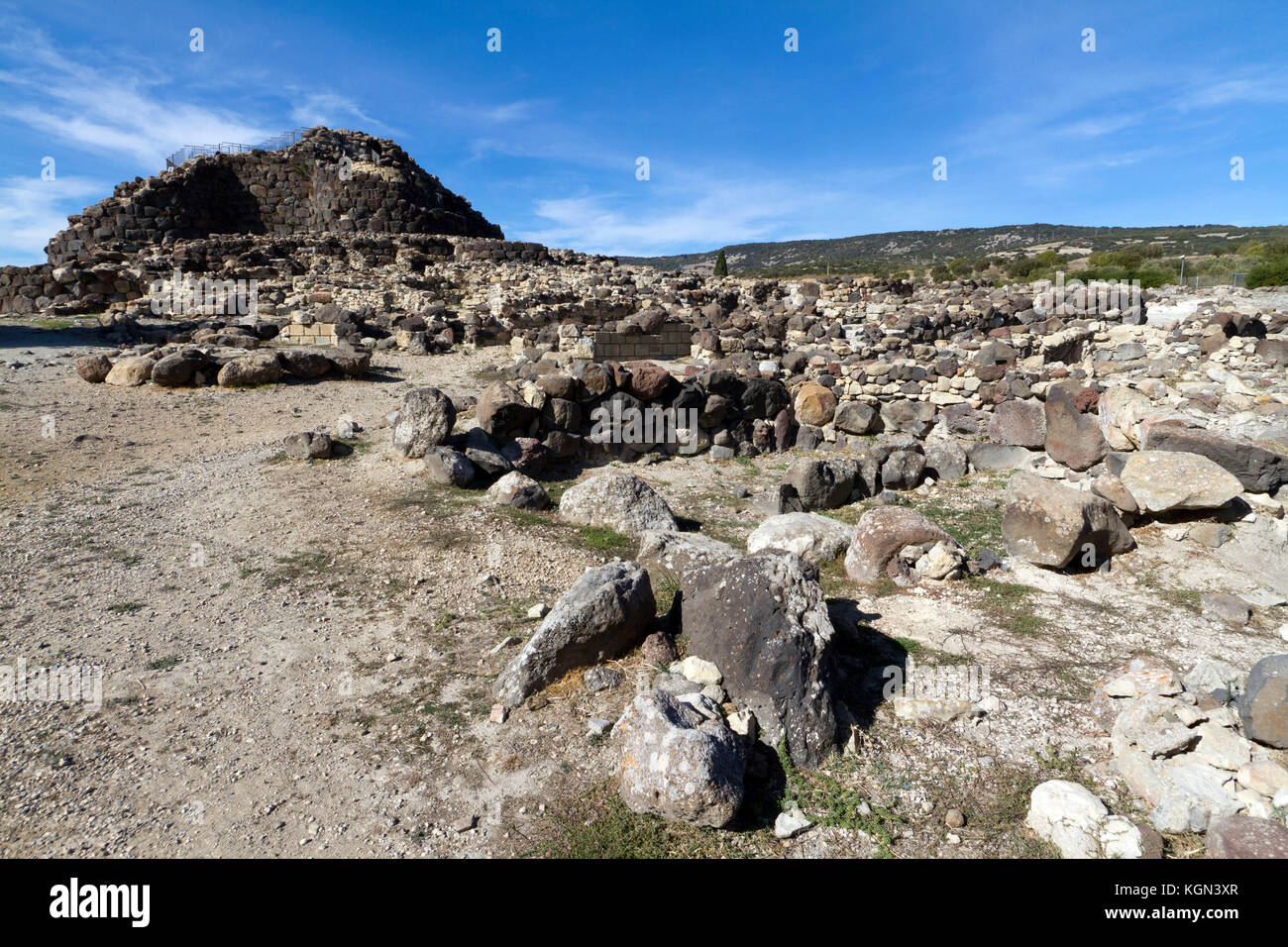 Su Nuraxi di Barumini.,Sardinia ,Italy Stock Photo - Alamy