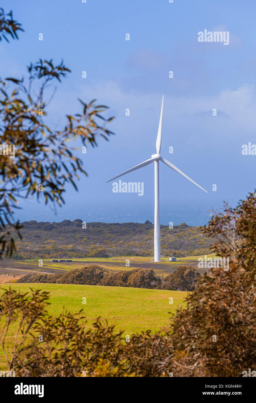 Wind energy in rural area hi-res stock photography and images - Alamy